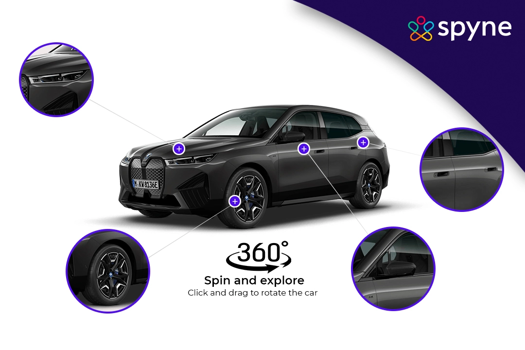 360 car exterior & interior images| Interactive 360° Virtual Spin