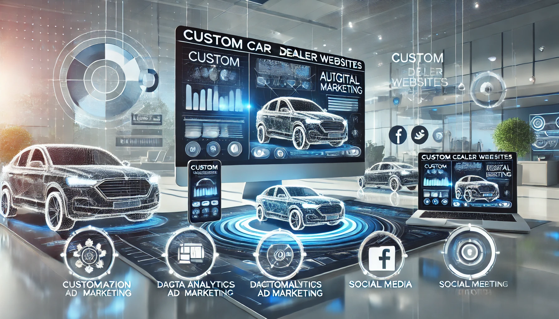 Custom Car Dealer Website for Automotive Digital Marketing
