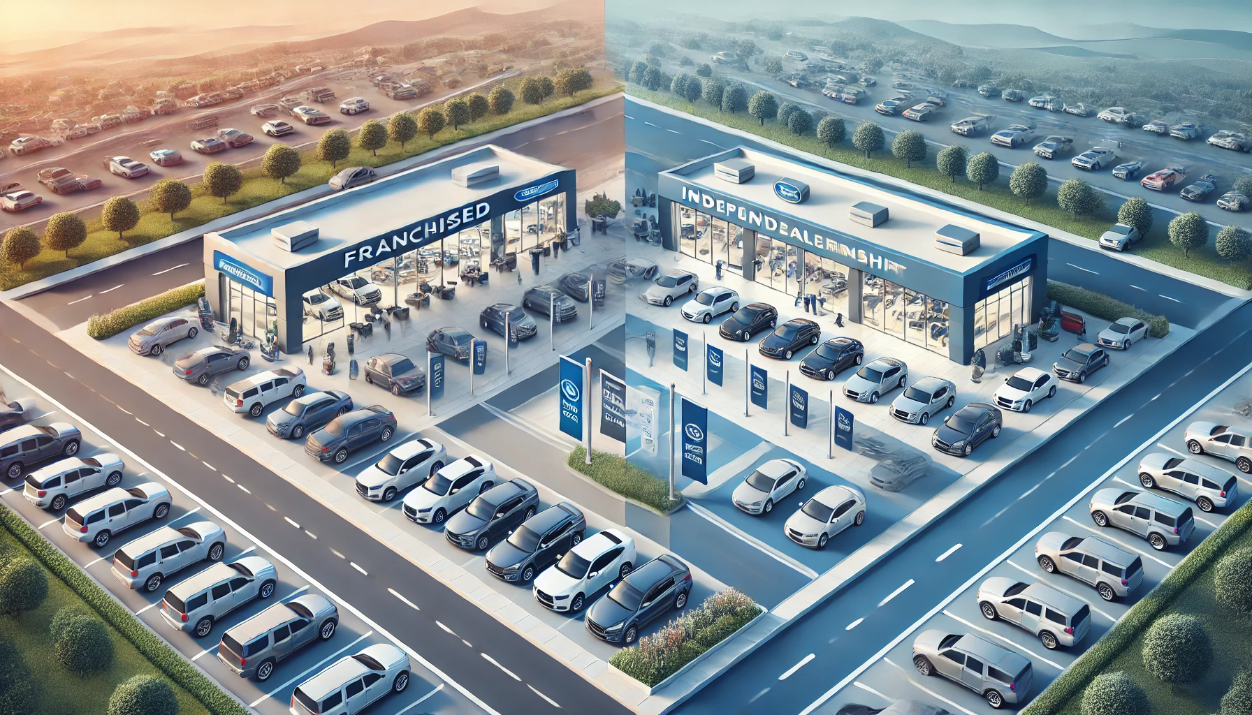 Differences Between Franchised and Independent Car Dealerships